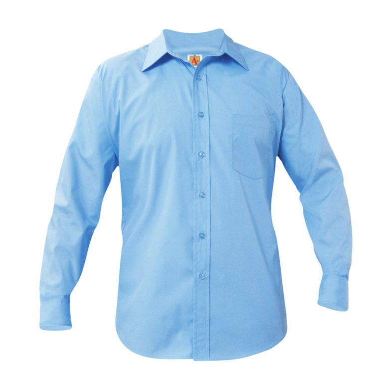 Broadcloth Long-Sleeve Dress Shirt (Male)